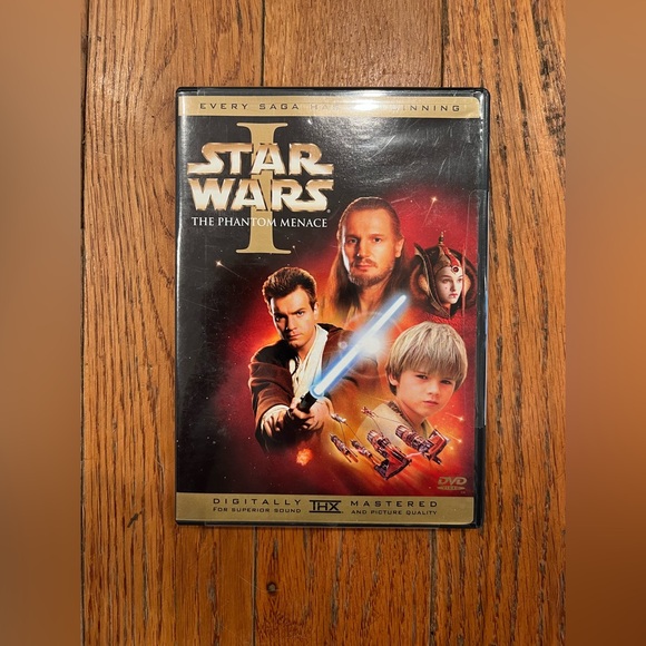 Star Wars | Media | Vintage Star Wars Episode I The Phantom Menace Dvd ...